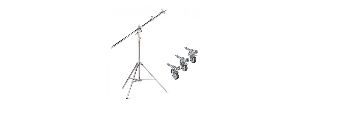 Avenger 4050CS Boom Stand with wheels – LensHire Australia